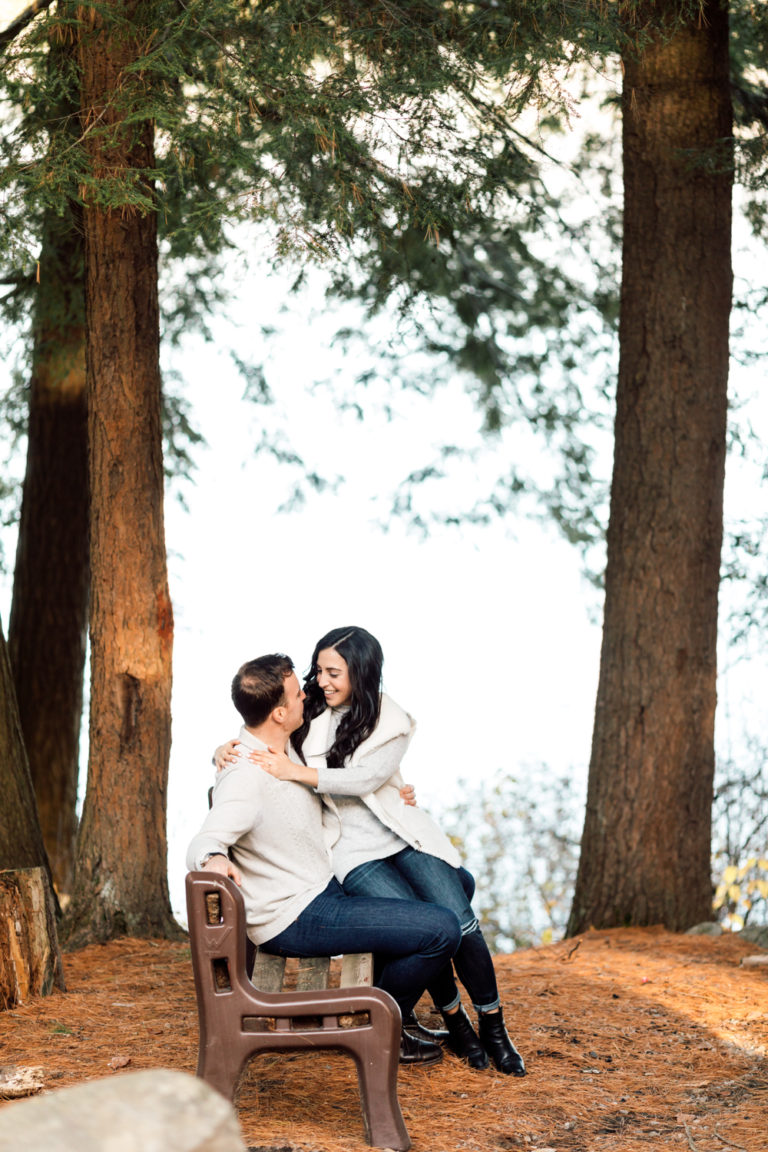 Outdoor Engagement Photos | Purple Tree Wedding Photographers