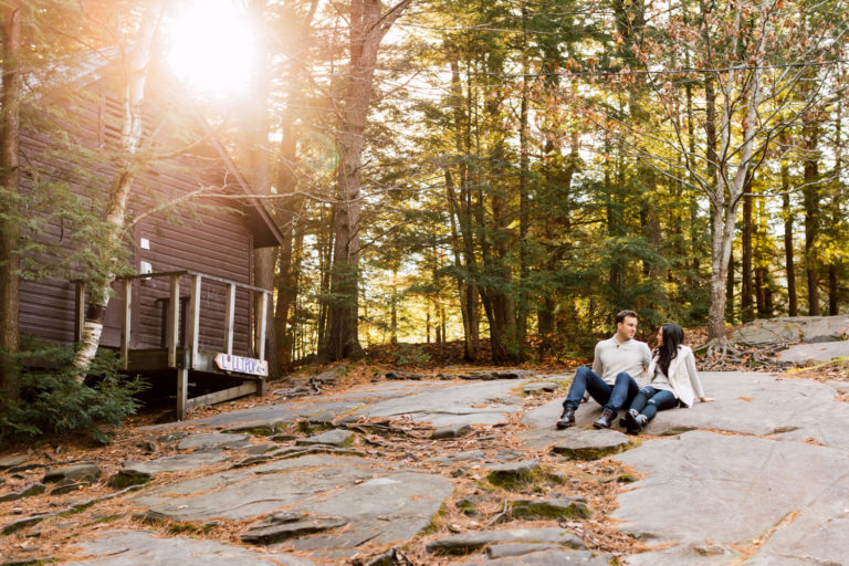 Outdoor Engagement Photos | Purple Tree Wedding Photographers